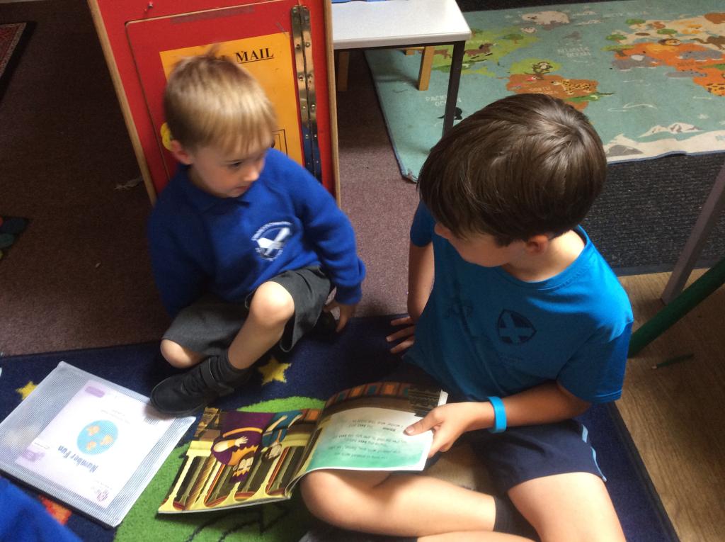 Buddy Reading | Kildwick CE Primary School