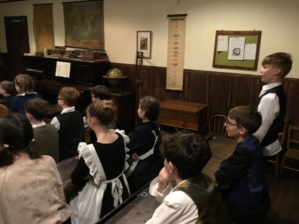 Year Six Visit a Victorian Classroom | Kildwick CE Primary School